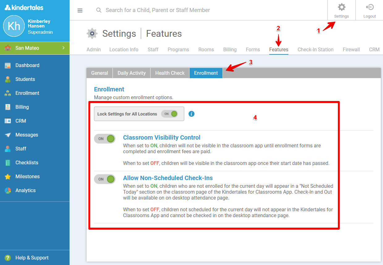 How to Configure Enrollment Settings